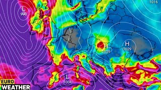 European Weather Ecmwf Model Precipitation Thursday Rainstorms In ...