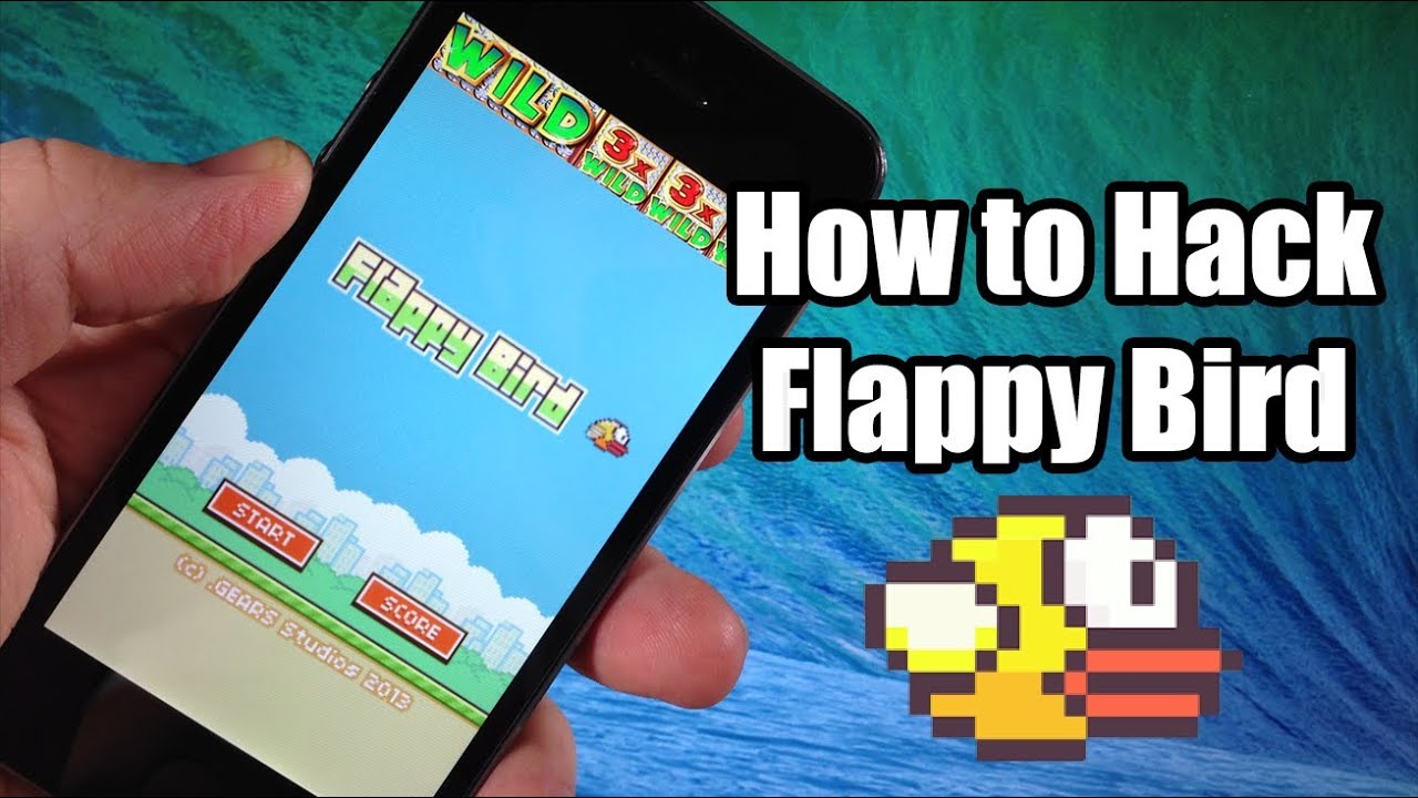 Flappy Bird Hack Cheats How To Get A High Score Youtube