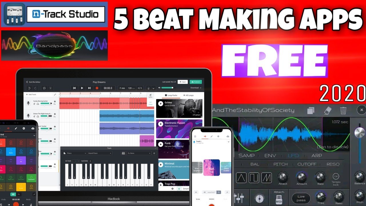Five Free Beat Making Apps For Android 2020 Five Shots Youtube