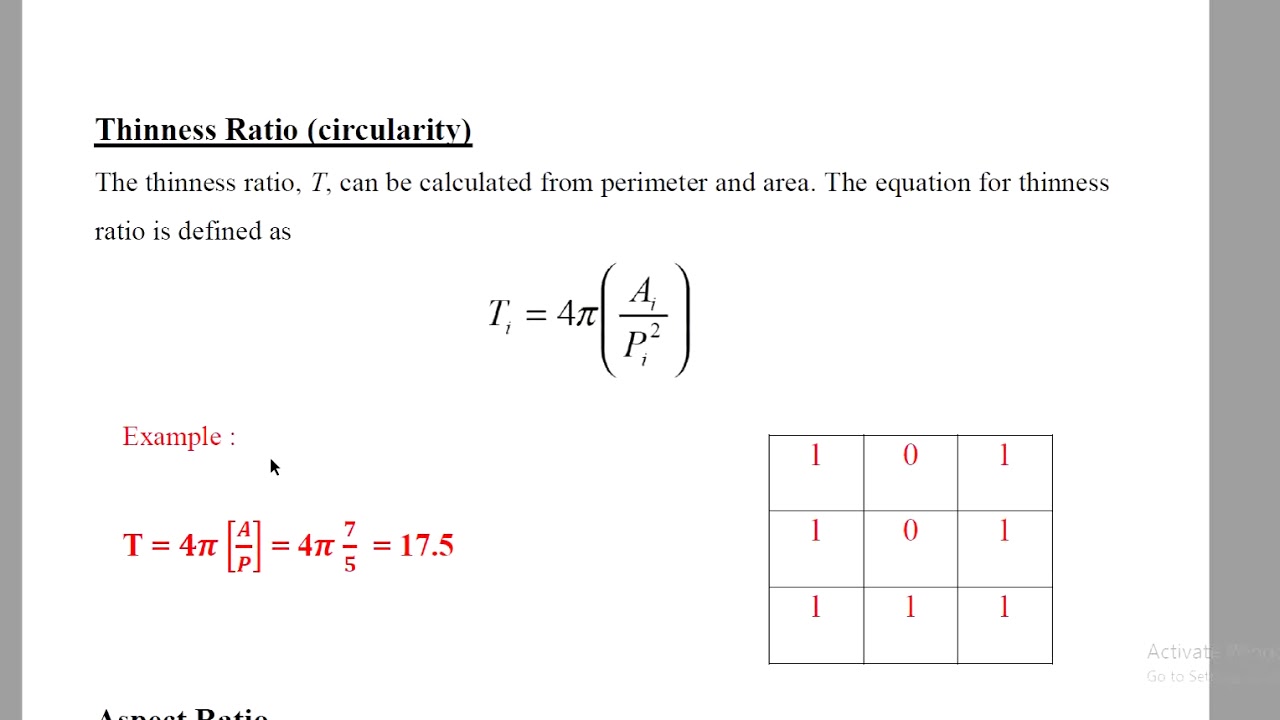 Pattern Recognition Binary Object Youtube