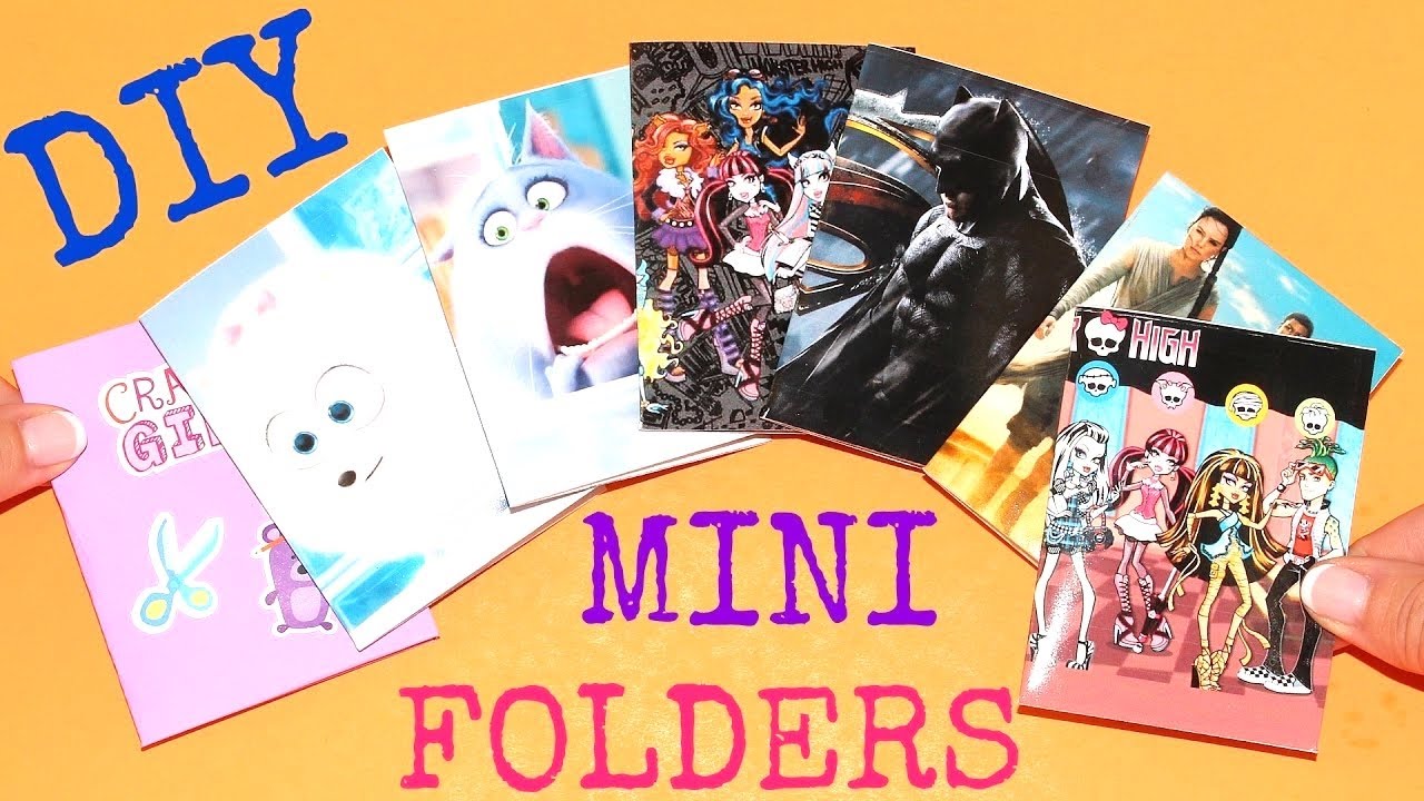 Diy Folders Youtube