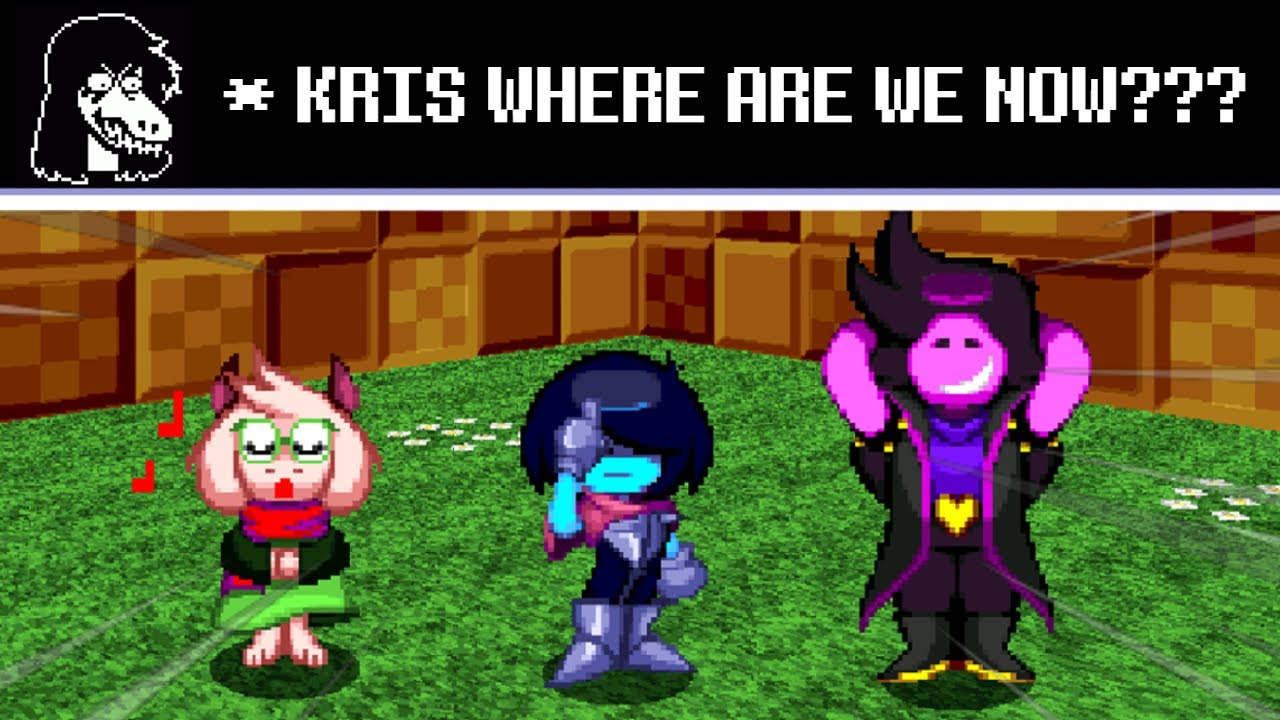 Kris Susie And Ralsei In A Sonic Game Part 1 Youtube
