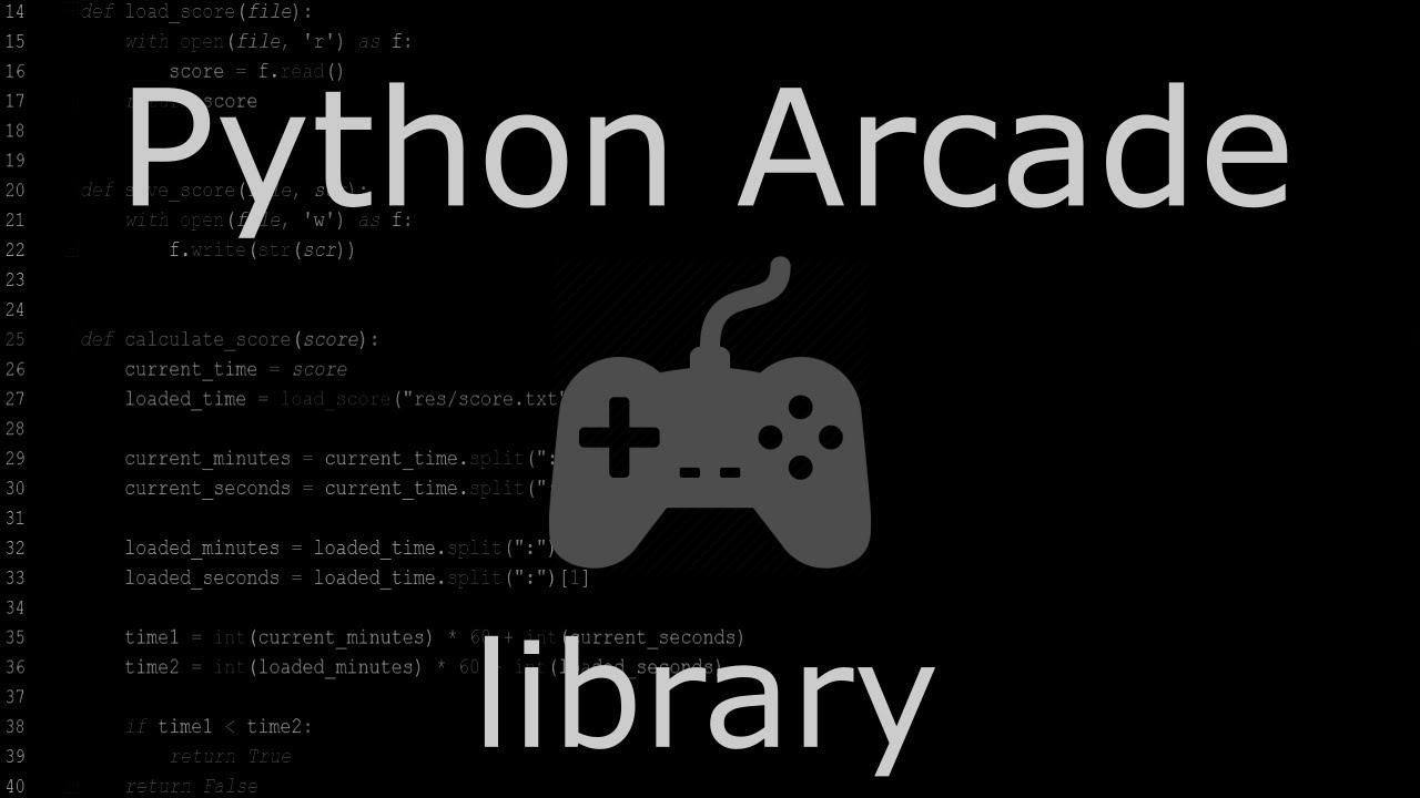 Python Arcade Library P02 Window Api Youtube