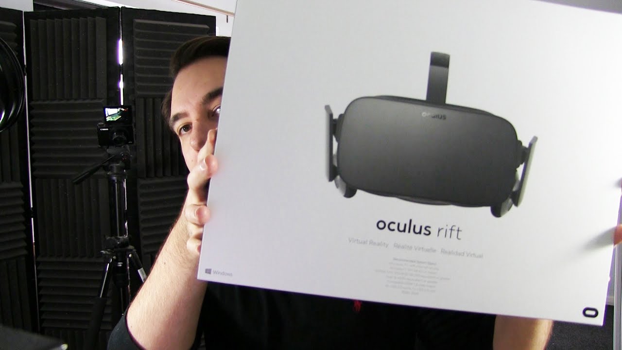 Oculus Rift Cv1 Unboxing Setup Youtube