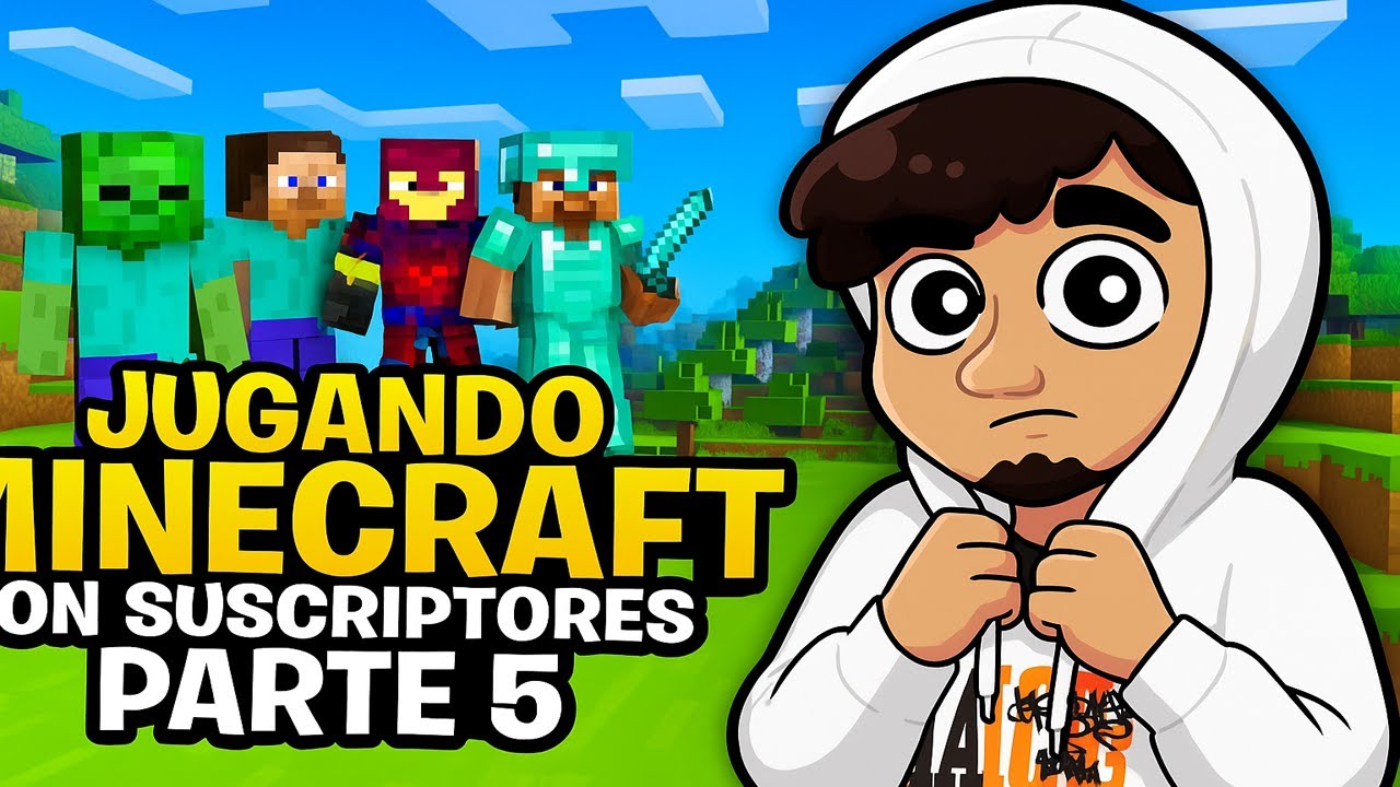 Jugando Minecraft Con Subscriptores Parte 5 Youtube