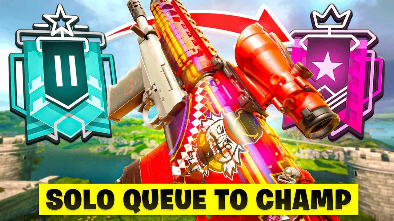 Educational Solo Q To Champion Console Rainbow Six Siege Youtube