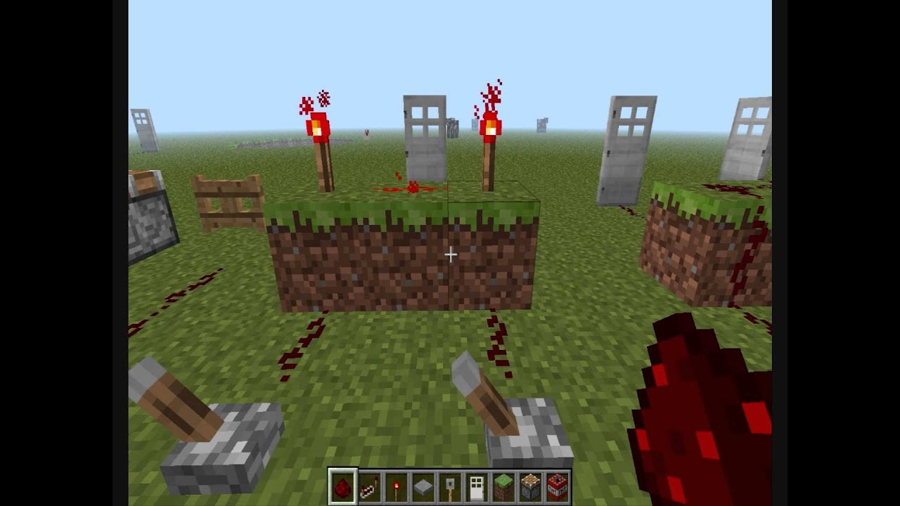 Basic Redstone Tutorial Youtube