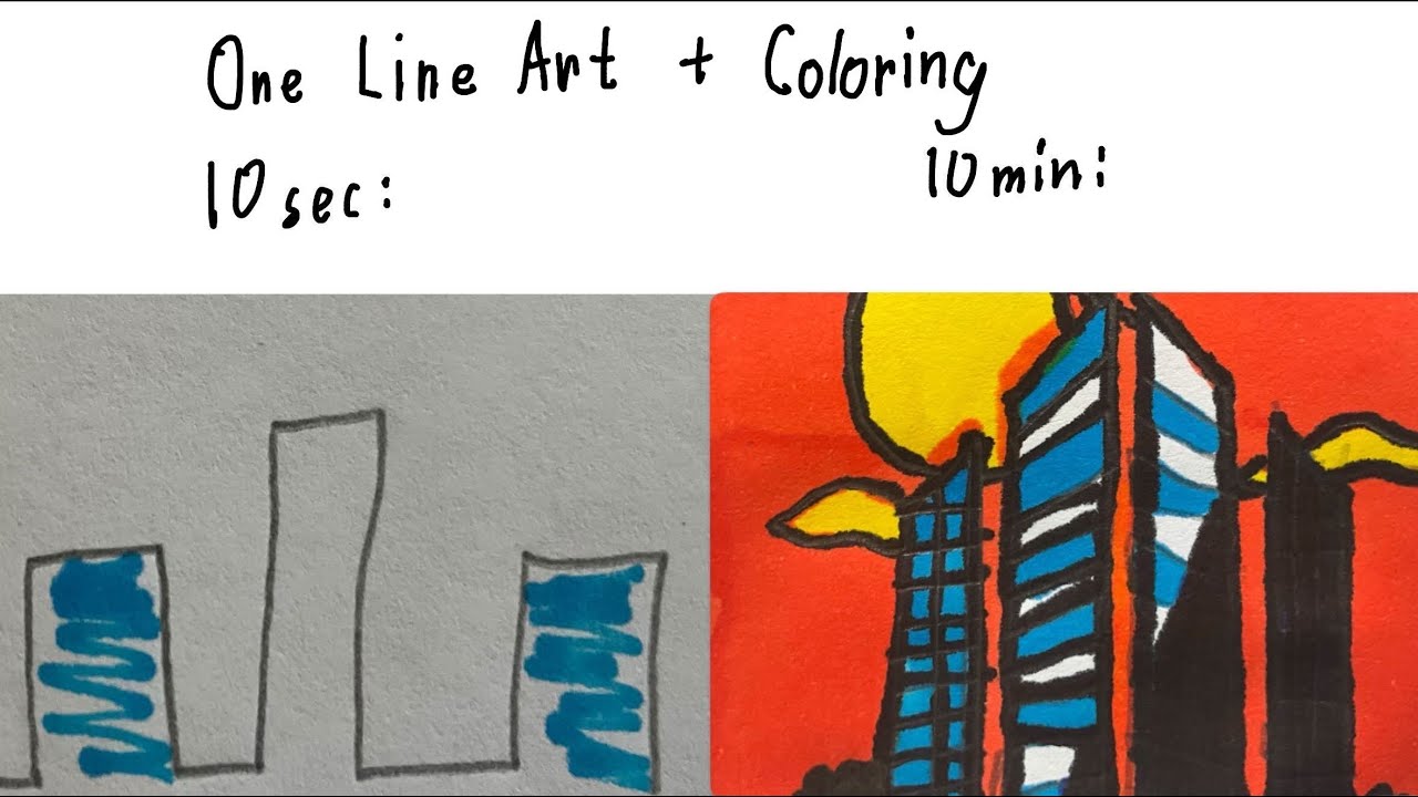 I Tried The One Line Art Challenge It S Not Good Fun Youtube