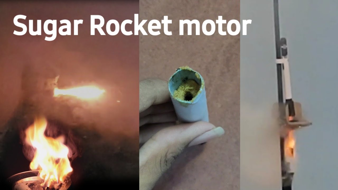 Model Rocket Motor Making Sugar Rocket Youtube