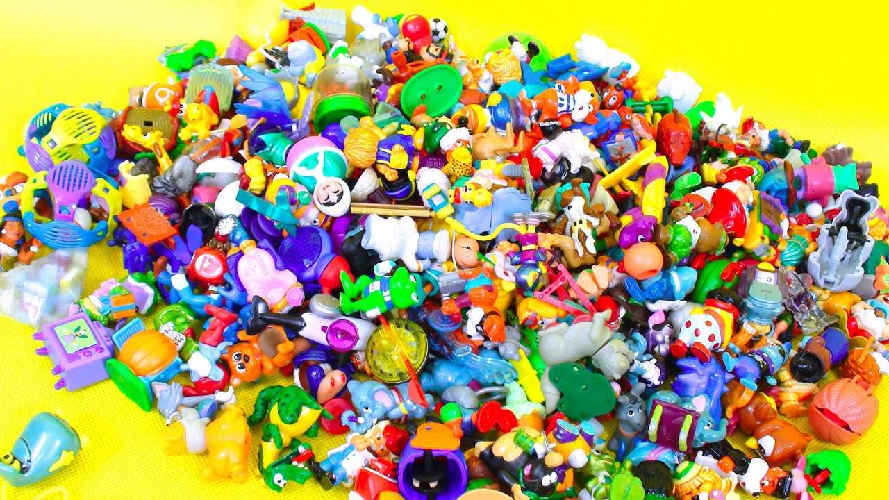 300 Surprise Toys A Lot Of Toys Planes Spiderman Winnie The Pooh