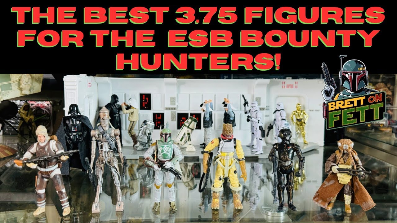 Star Wars Best 3 75 Figures For The Empire Strikes Back Bounty Hunters