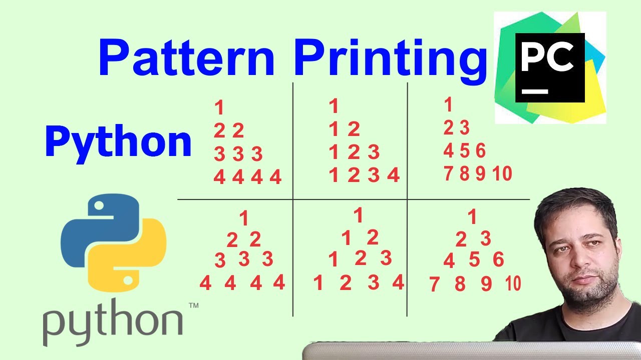 Number Pattern Program In Python Number Pyramid Pattern In Python