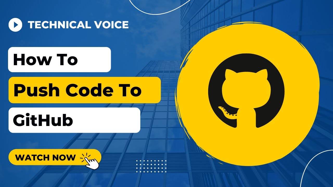 How To Push Code To Github Youtube
