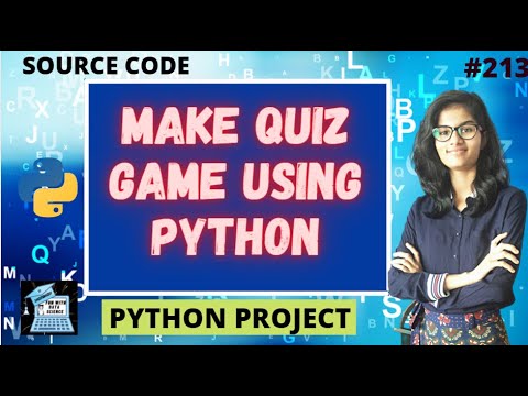 Make Quiz Game Using Python Python Project For Cv Python Project