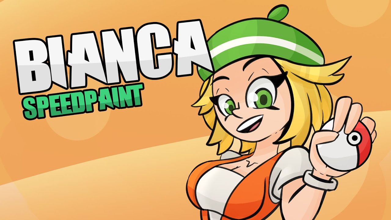 Bianca Pokemon White Black Speedpaint Youtube