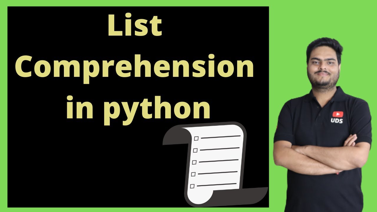 List Comprehension In Python List Comprehension Python Tutorial