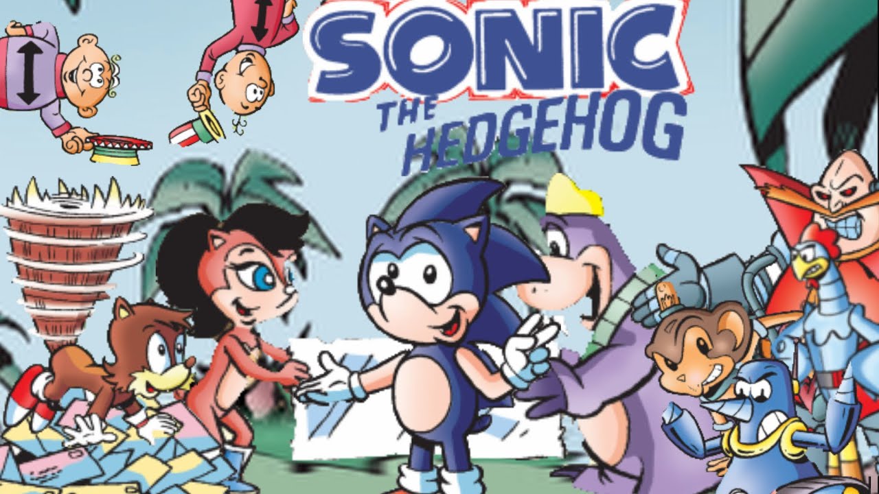Archie Sonic The Hedgehog Comics Dub S1e2 Void Of Voices Youtube