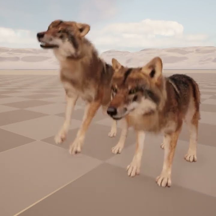 Animx Wolves From Ue To Iclone And Back To Ue ёяой Youtube