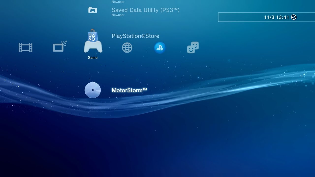 Motorstorm Ps3 Game Startup Youtube