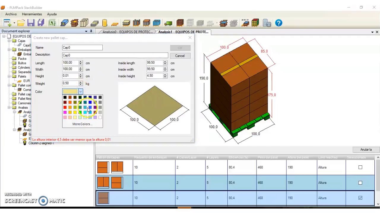 Programa Stackbuilder Envases Y Embalajes Youtube