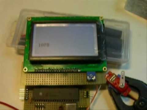 Servo Pilotato Da Pic Micro 18f452 Youtube