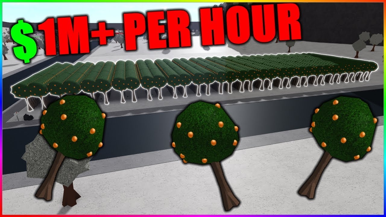 How To Make A Bloxburg Orange Farm Youtube