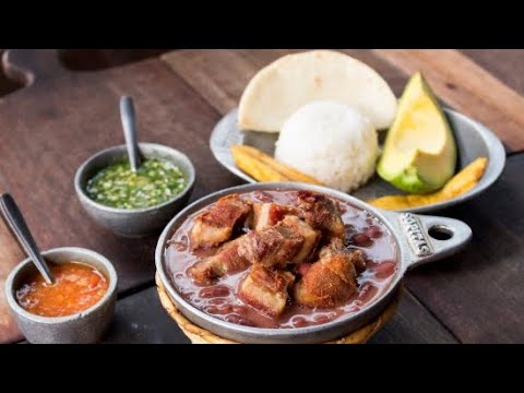 Como Preparar Frijolada Colombiana Con Pezuña Facil Y Rapido Youtube