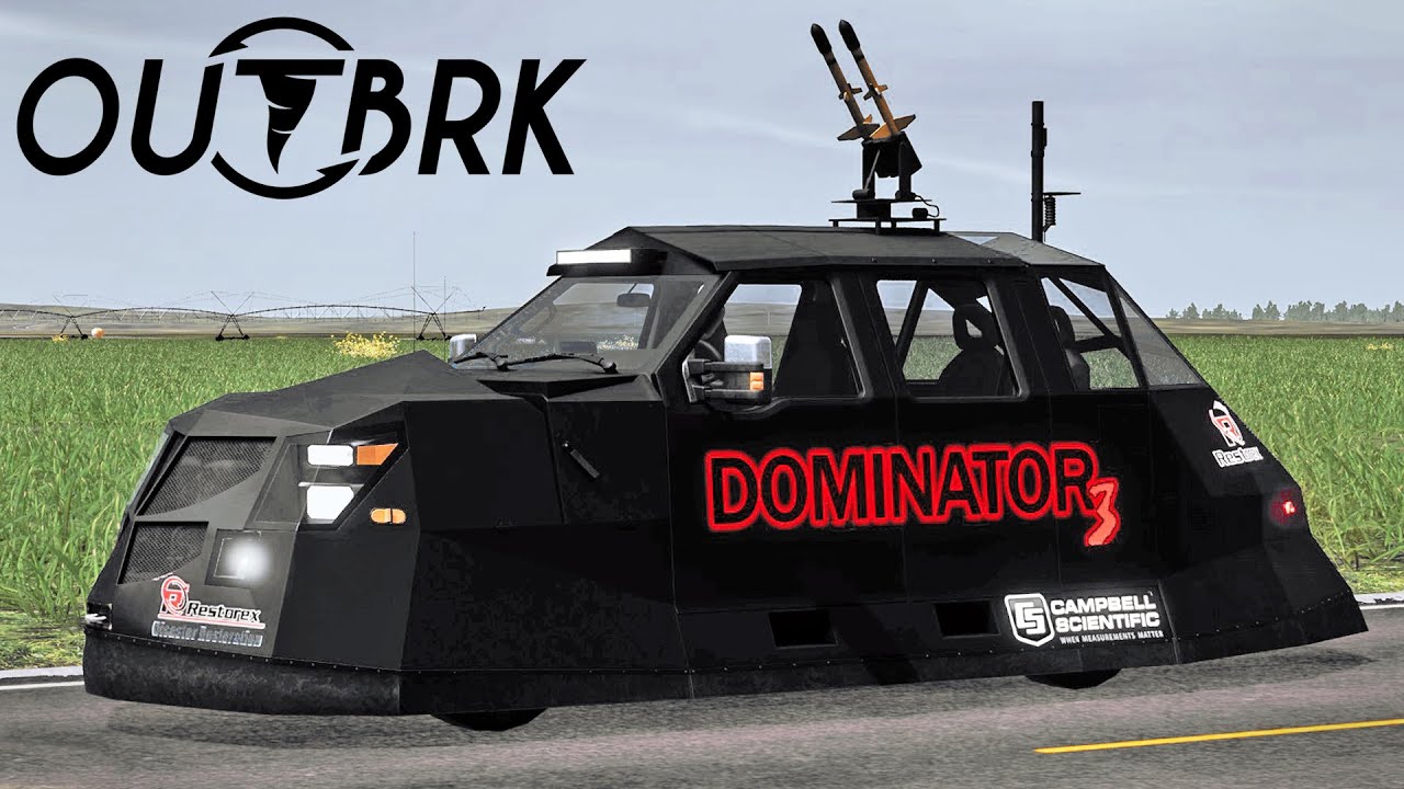 Intercepting Tornadoes With The Dominator 3 In Outbrk Youtube