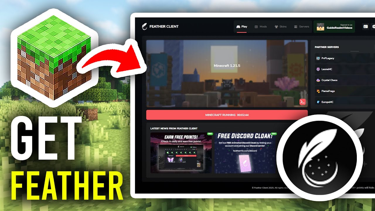 How To Download Feather Client Full Guide Youtube