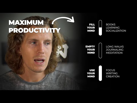 The 3 Part Daily Routine For Maximum Productivity Video Summary And Q