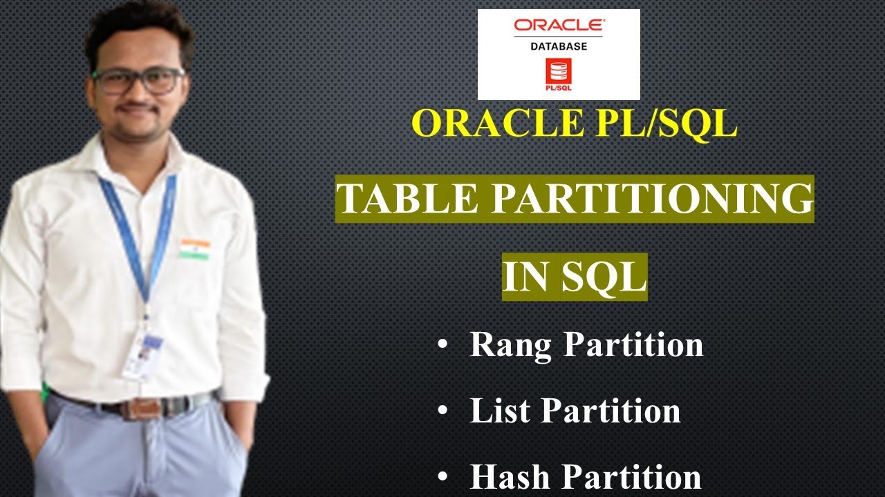 Sql Table Partitioning Range Partition Hash Partition List