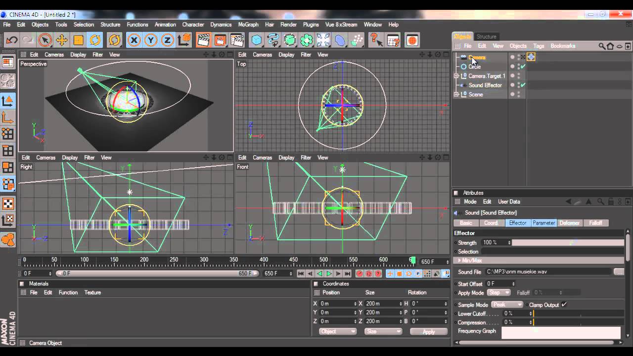 Cinema 4d Tutorial Align Camera To Spline Youtube