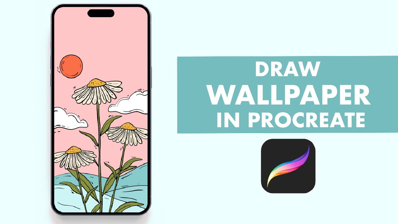 Cute Retro Wallpaper Anyone Can Create In Procreate Easy Procreate