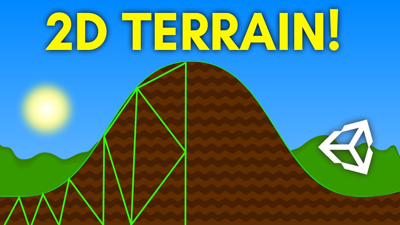 2d Terrain Generation Unity Game Devlog 4 Youtube