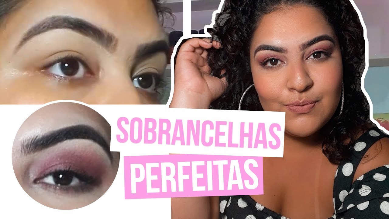 Como Preencher A Sobrancelha Youtube