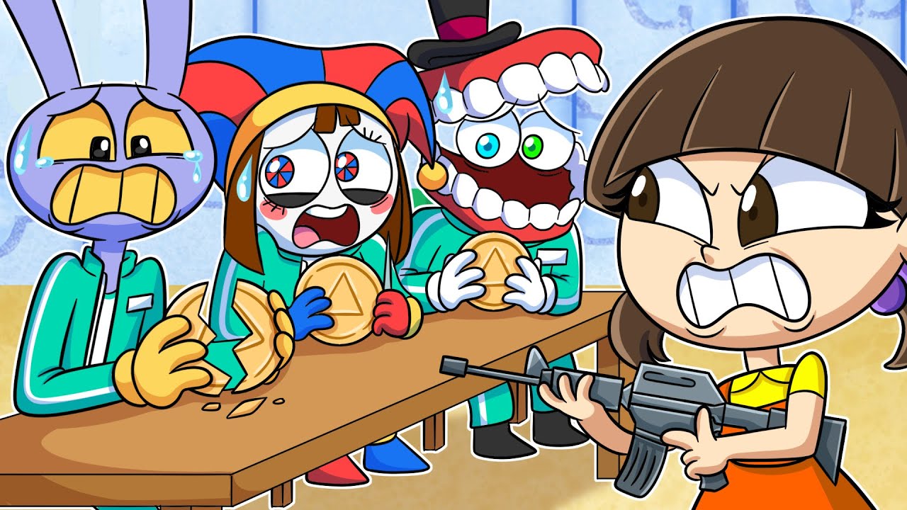 The Amazing Digital Circus But In Squid Game Unoficial Animation