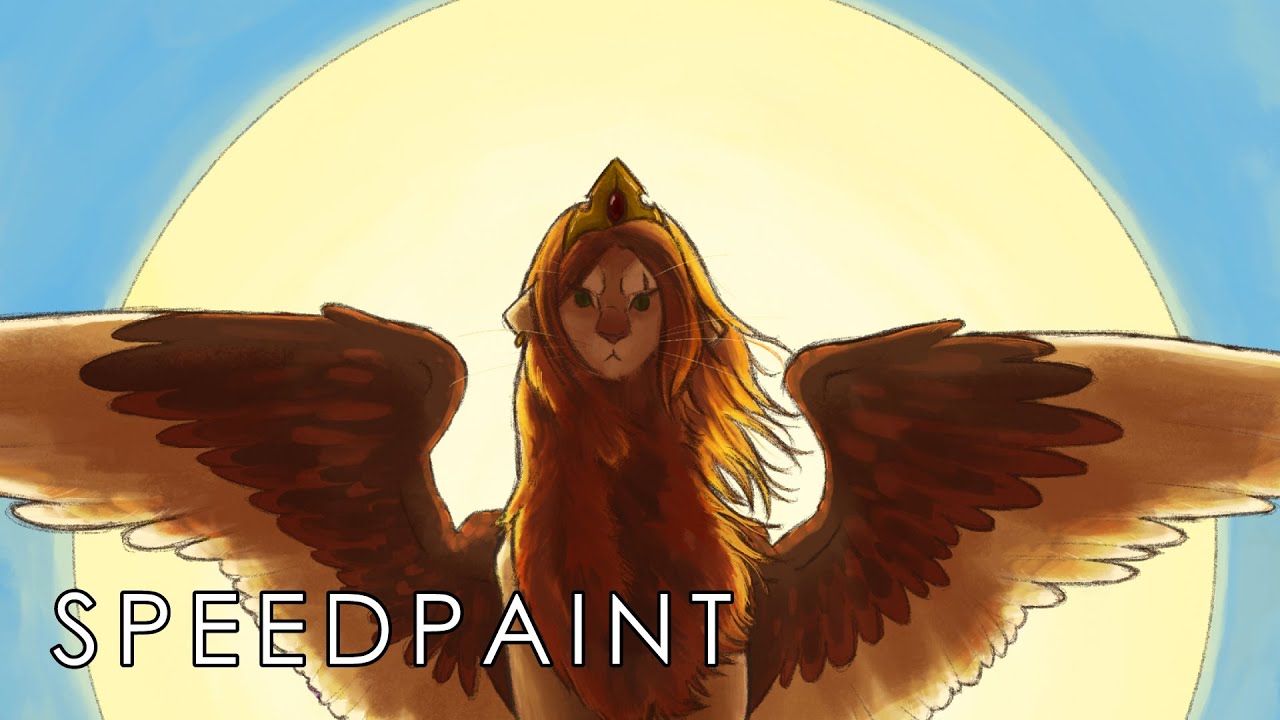 Speedpaint The Sphinx Youtube