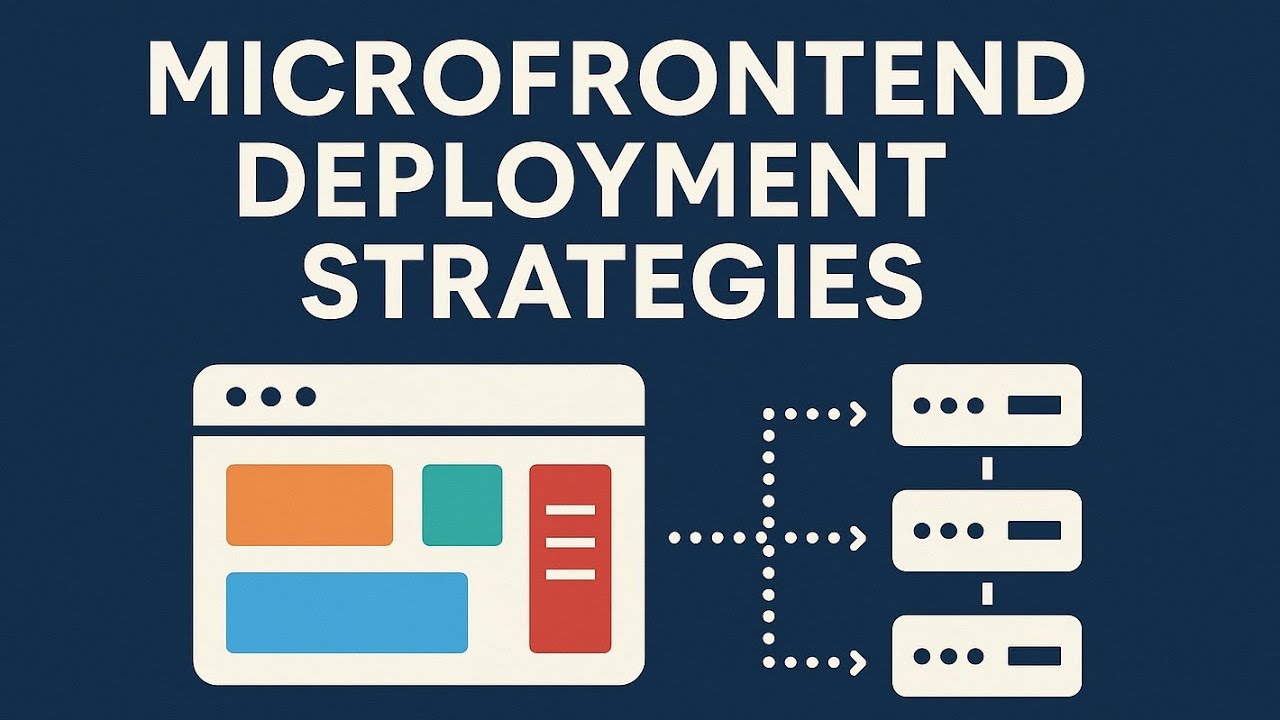 Microfrontend Deployment Strategieshow To Deploy Microfrontends In A
