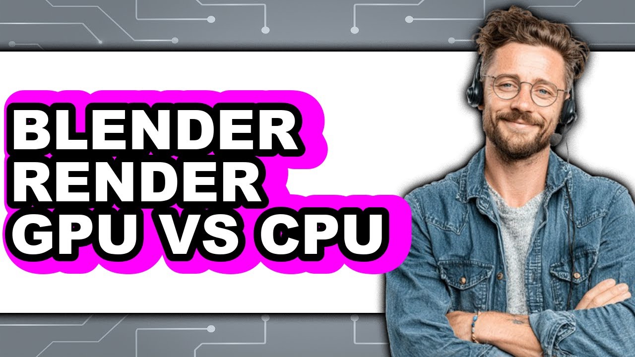 Blender Render Gpu Vs Cpu 2025 Comparison Youtube