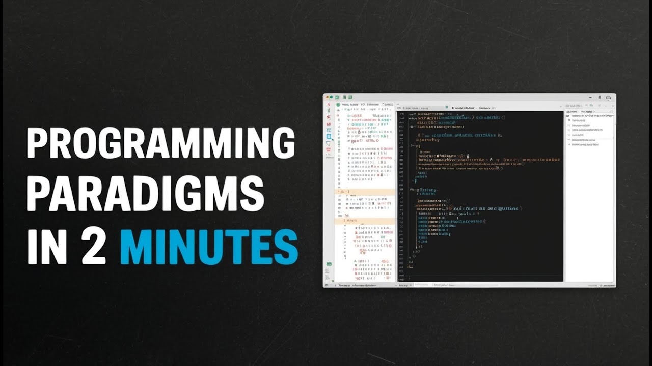 Programming Paradigms In 2 Minutes Youtube