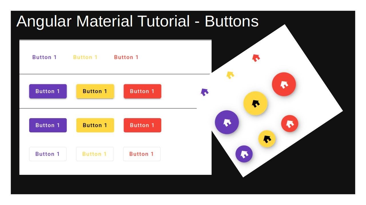 Angular Material Tutorial Button How To Add Button In Angular