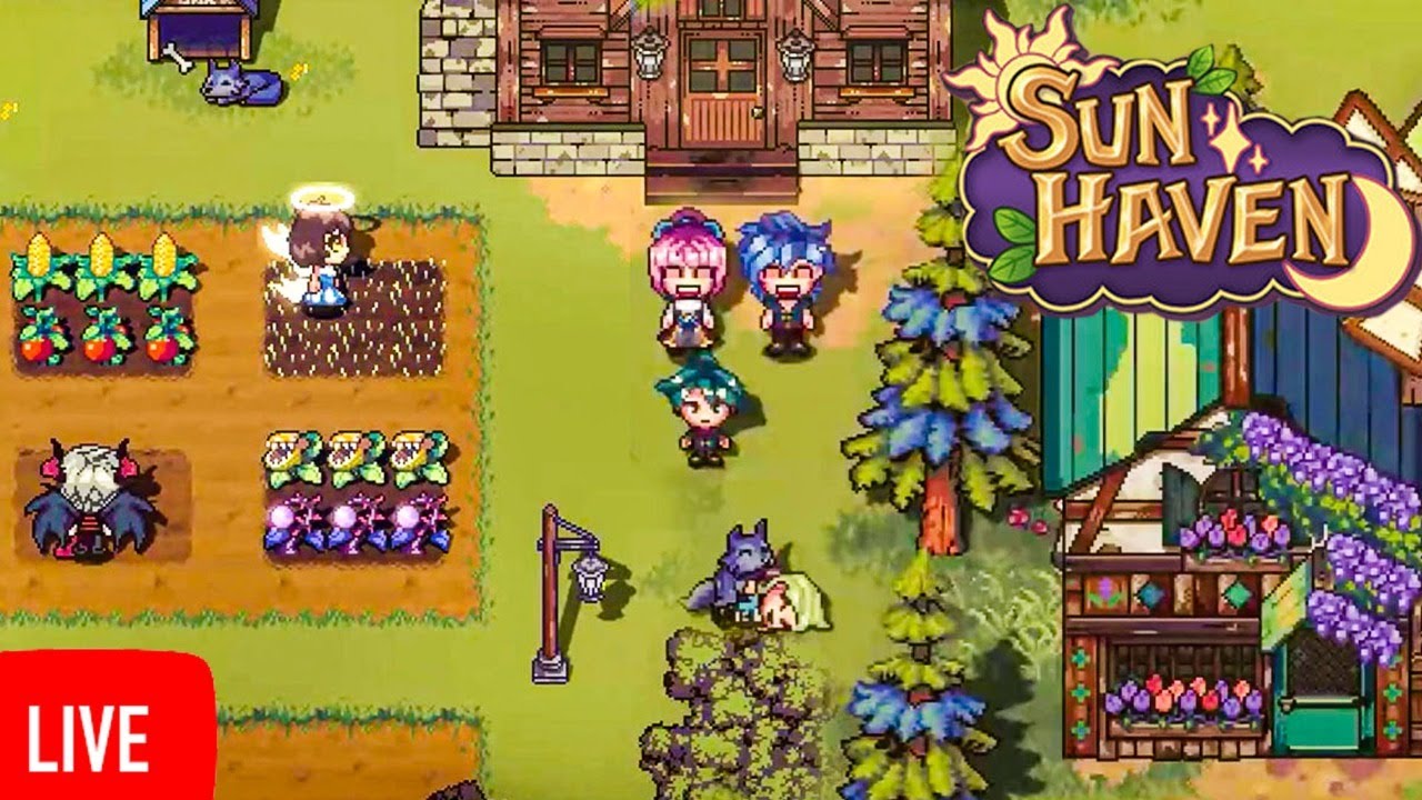A New Rpg Farming Sim You Need To Try Sun Haven Gameplay Part 1 Youtube