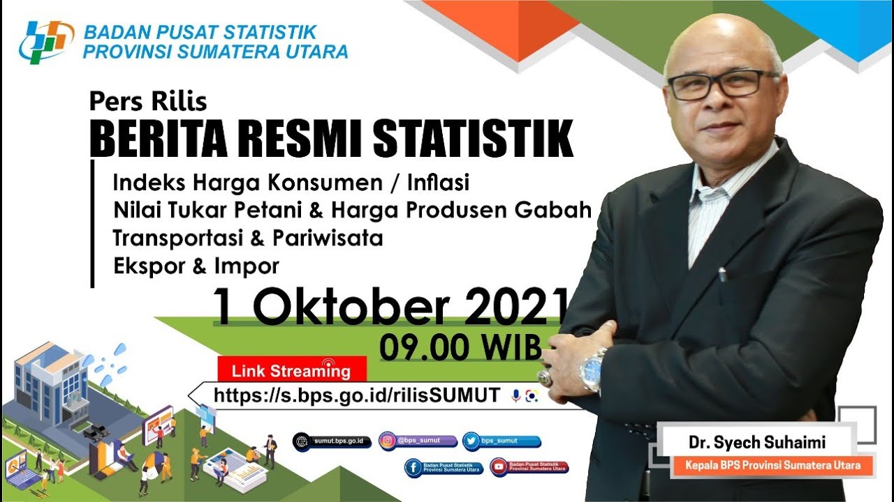 Rilis Brs Sumut 1 Oktober 2021 Youtube