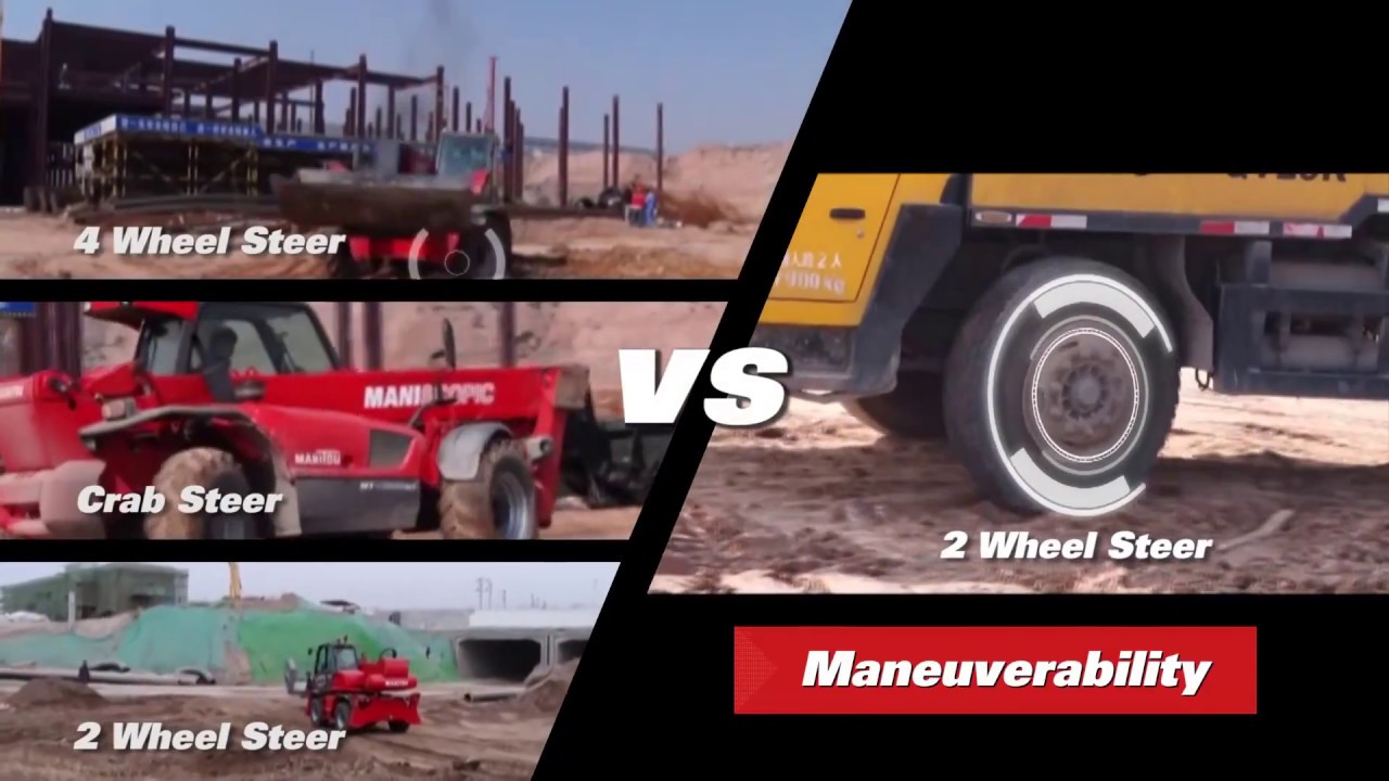 So Sгѓnh Xe Nг Ng Manitou Vб љi Xe Cбєёu Mobile Crane Vs Manitou