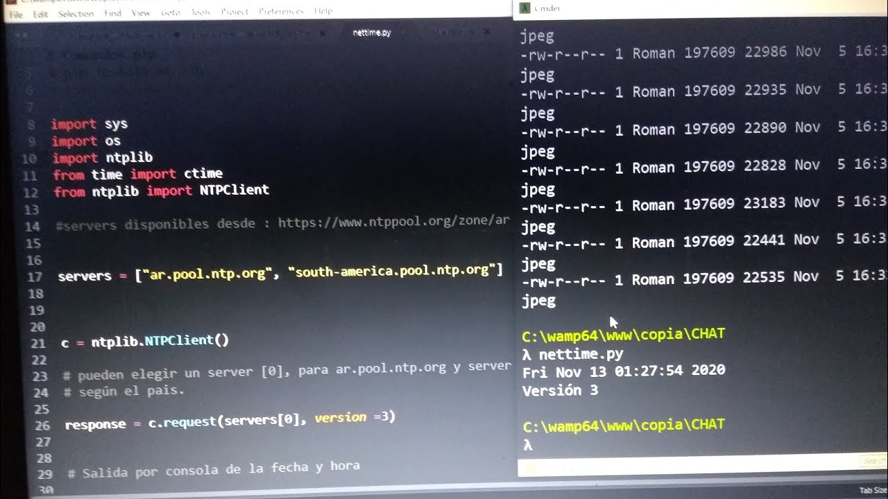 Ntpclient Con Python Con Librería Tomar La Fecha Y Hora Ntpclient