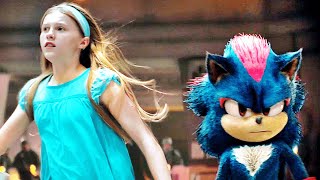 Super Sonic Vs Super Shadow Fight Scene Sonic The Hedgehog 3 2024 Movie