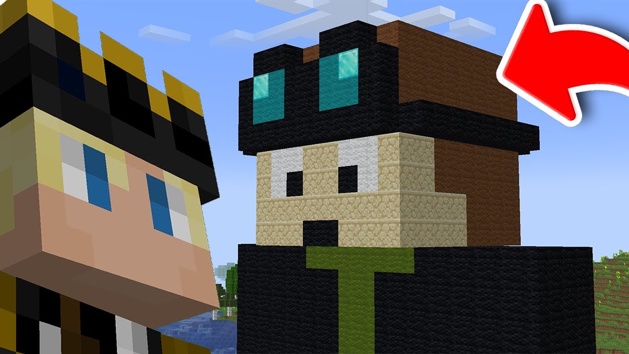 Building Dantdm In Survival Minecraft Timelapse Youtube