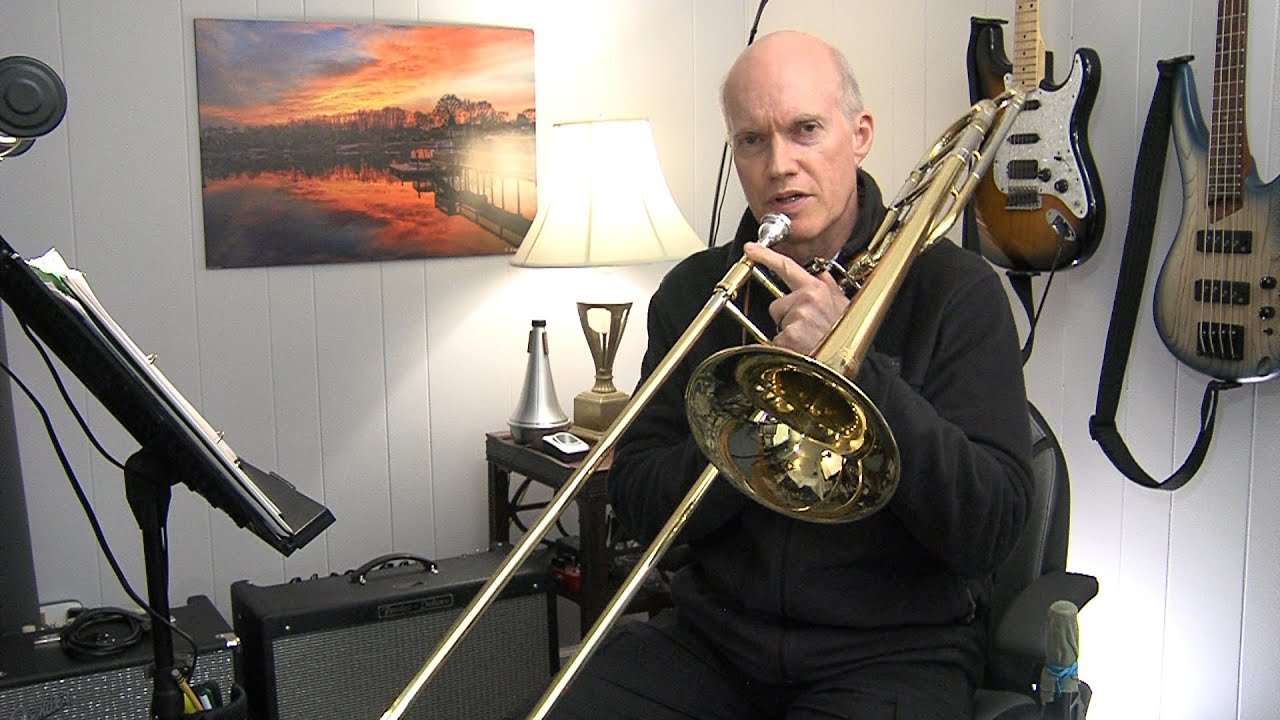 Trombone Lesson 4 4 B Youtube