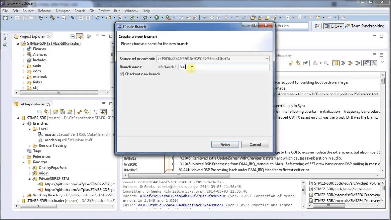 Pushing Changes Between Repositories Git Eclipse Youtube