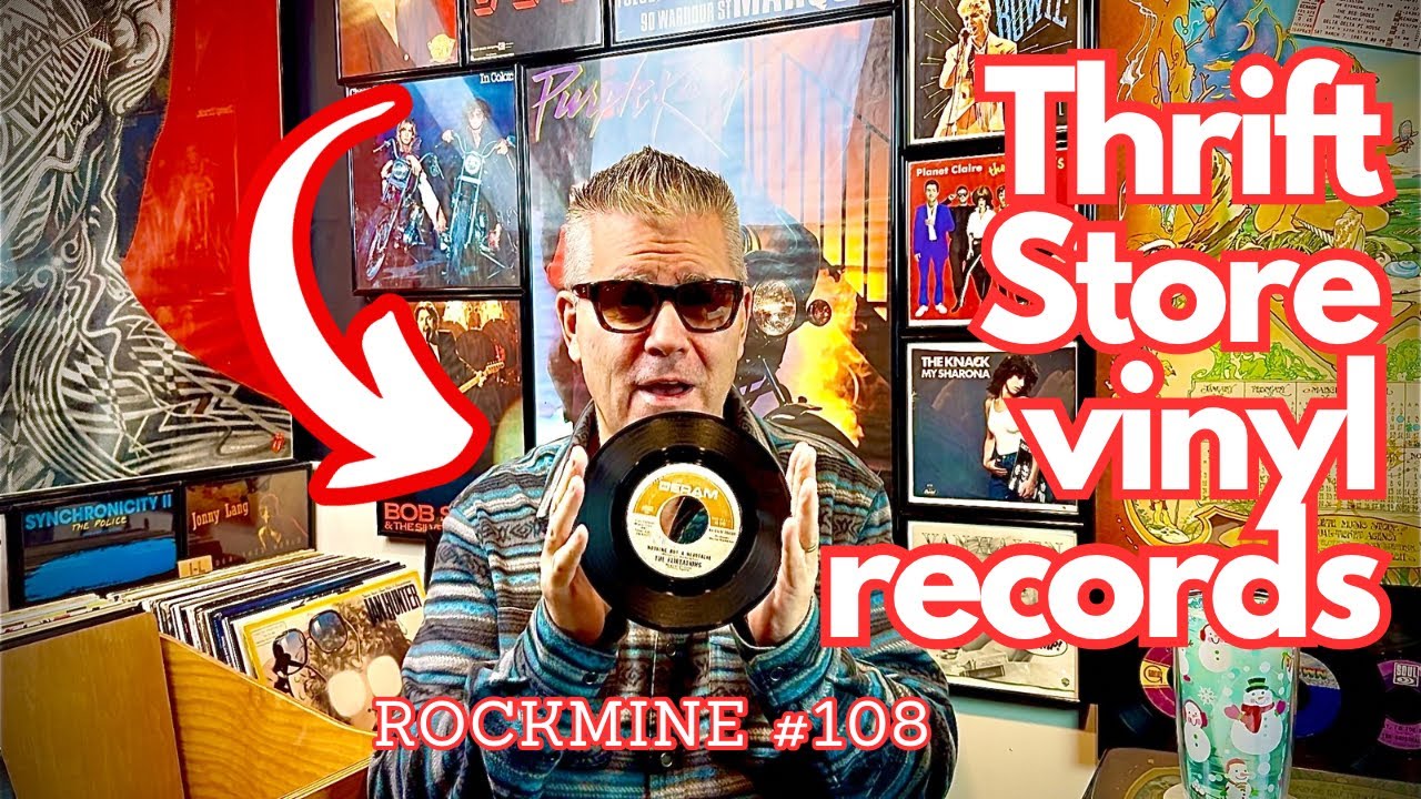 Thrift Store Vinyl Records Youtube